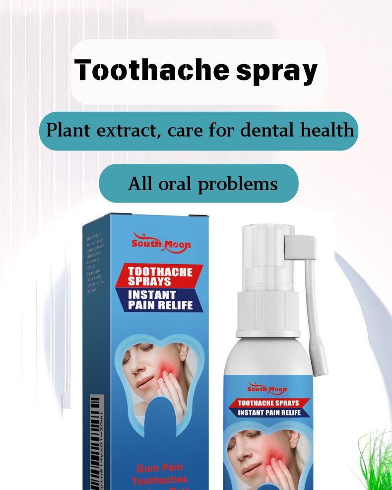 Toothache Spray Instant Pain Relief Spray 100% Effective Oral Spray For ...