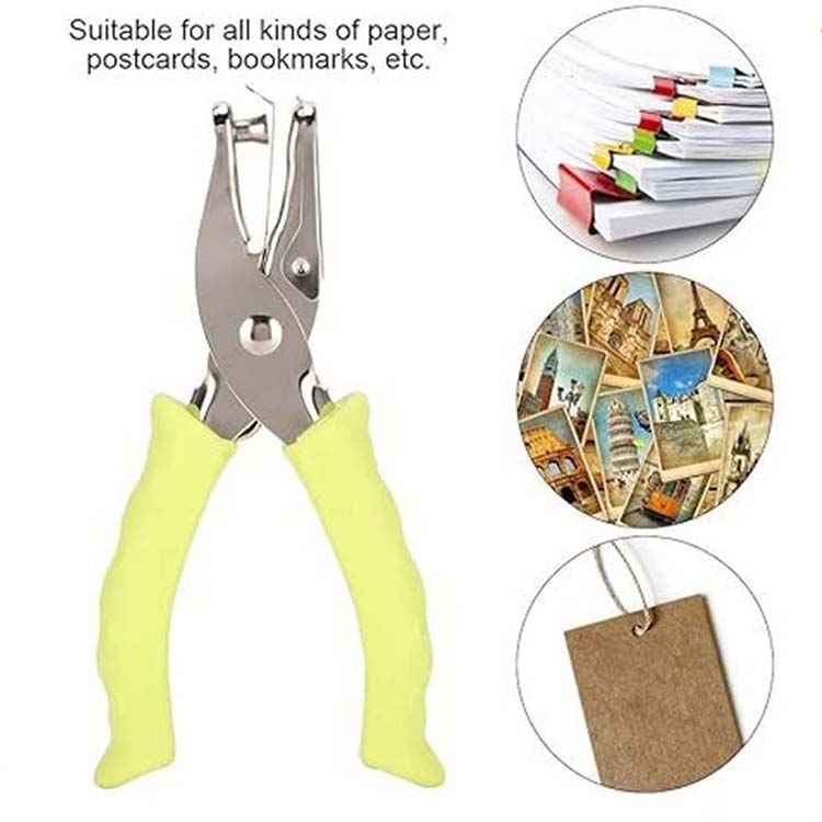 6MM Multi-Purpose Manual Punching Pliers Book Binding Paper Circular ...