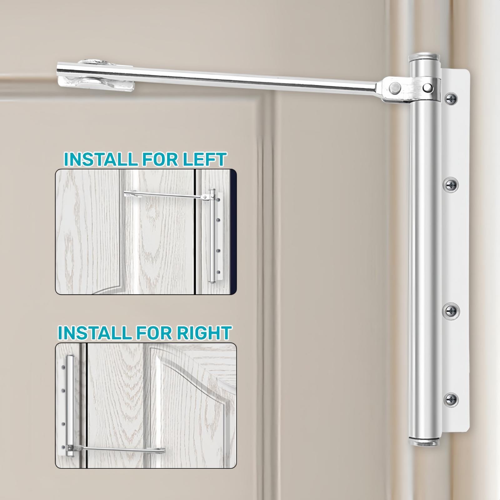 1Pcs Stainless Steel Door Closer, Mute Spring Door Opener,Simple ...