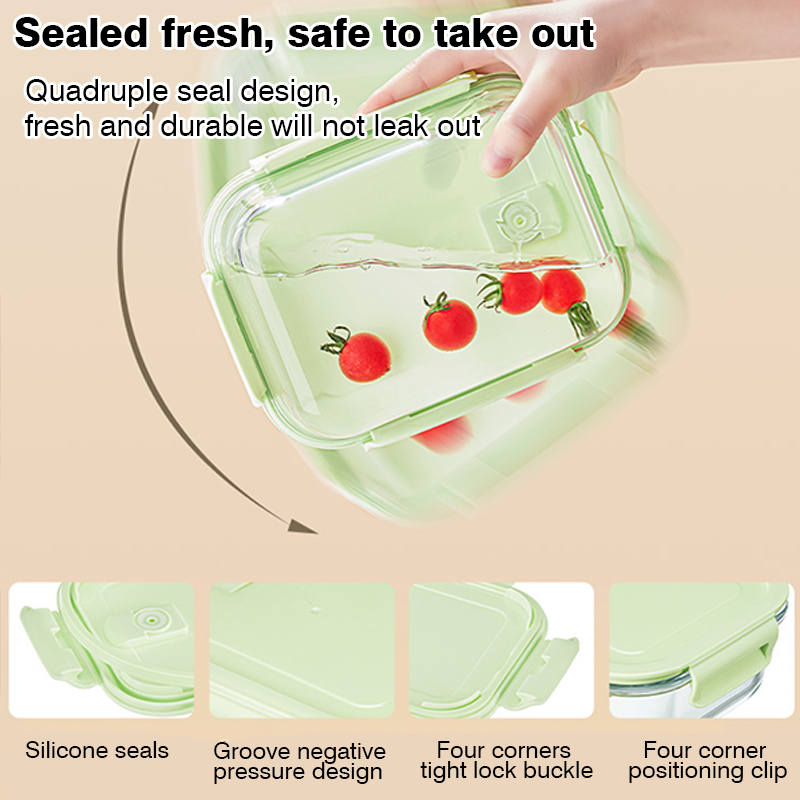 1040ml Large Capacity Microwave Safe Food container Lunch Box Food ...