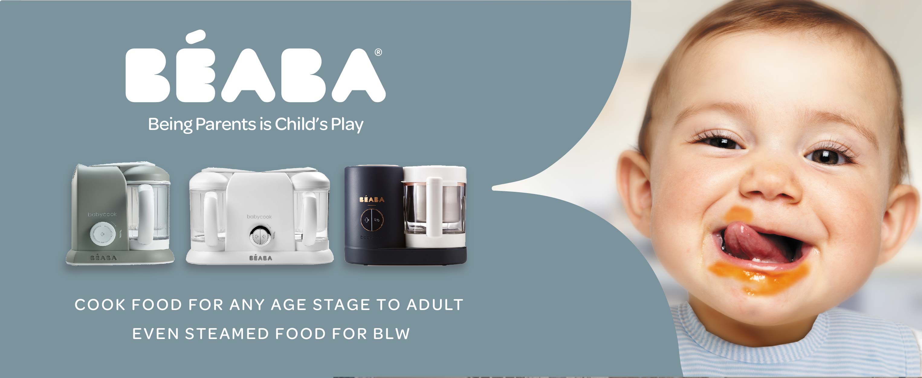 Beaba Babycook Duo - w/ Spatula, Lid, Baby Recipe Booklet- All in One ...