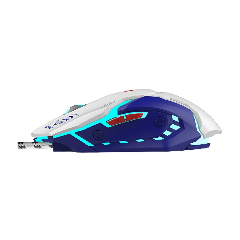 Zeus® M-99 6-button wired gaming mouse with mechanical feel and LED ...