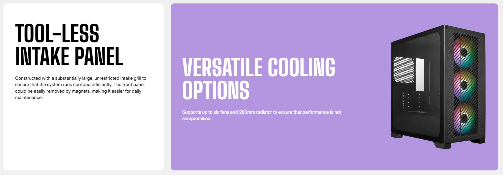 Itw | Cooler Master Computer Case Elite 301 Black Mini Tower Tempered ...