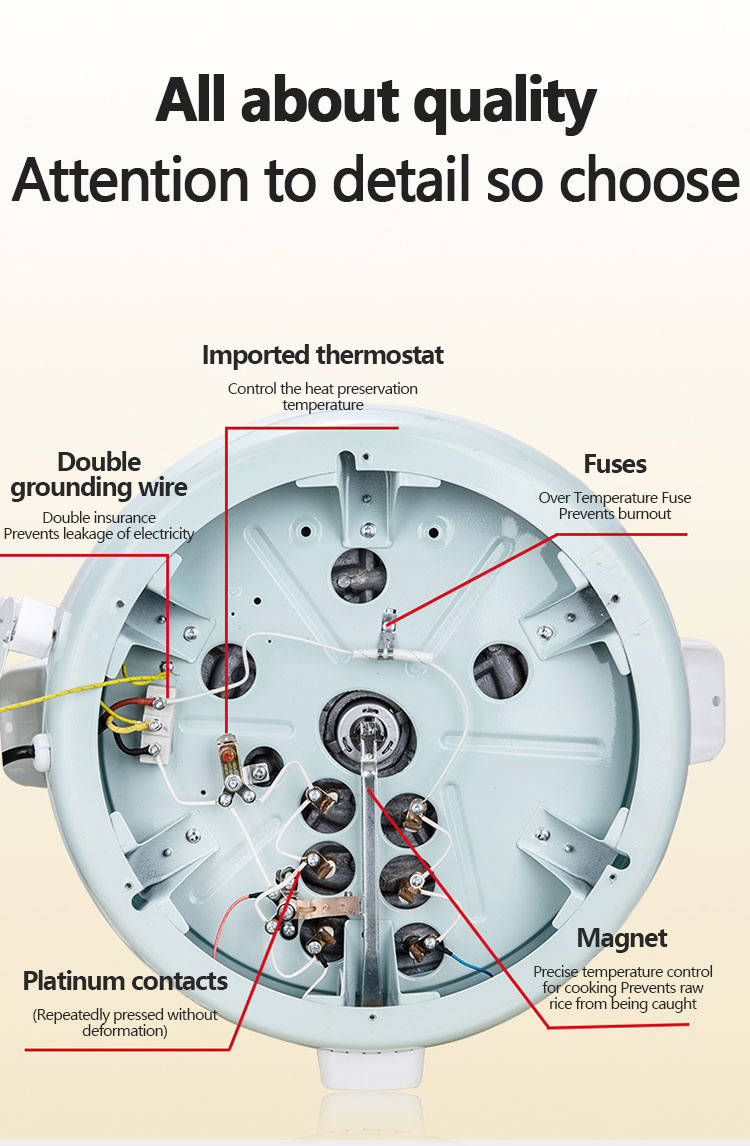 MONDIAL 1.5/6/8/13/18L large capacity multifunctional household rice ...