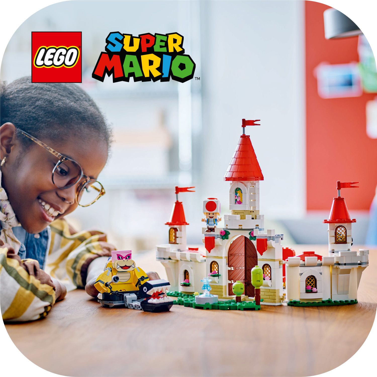 LEGO Super Mario 71435 Battle with Roy at Peach's Castle (738 Pieces ...