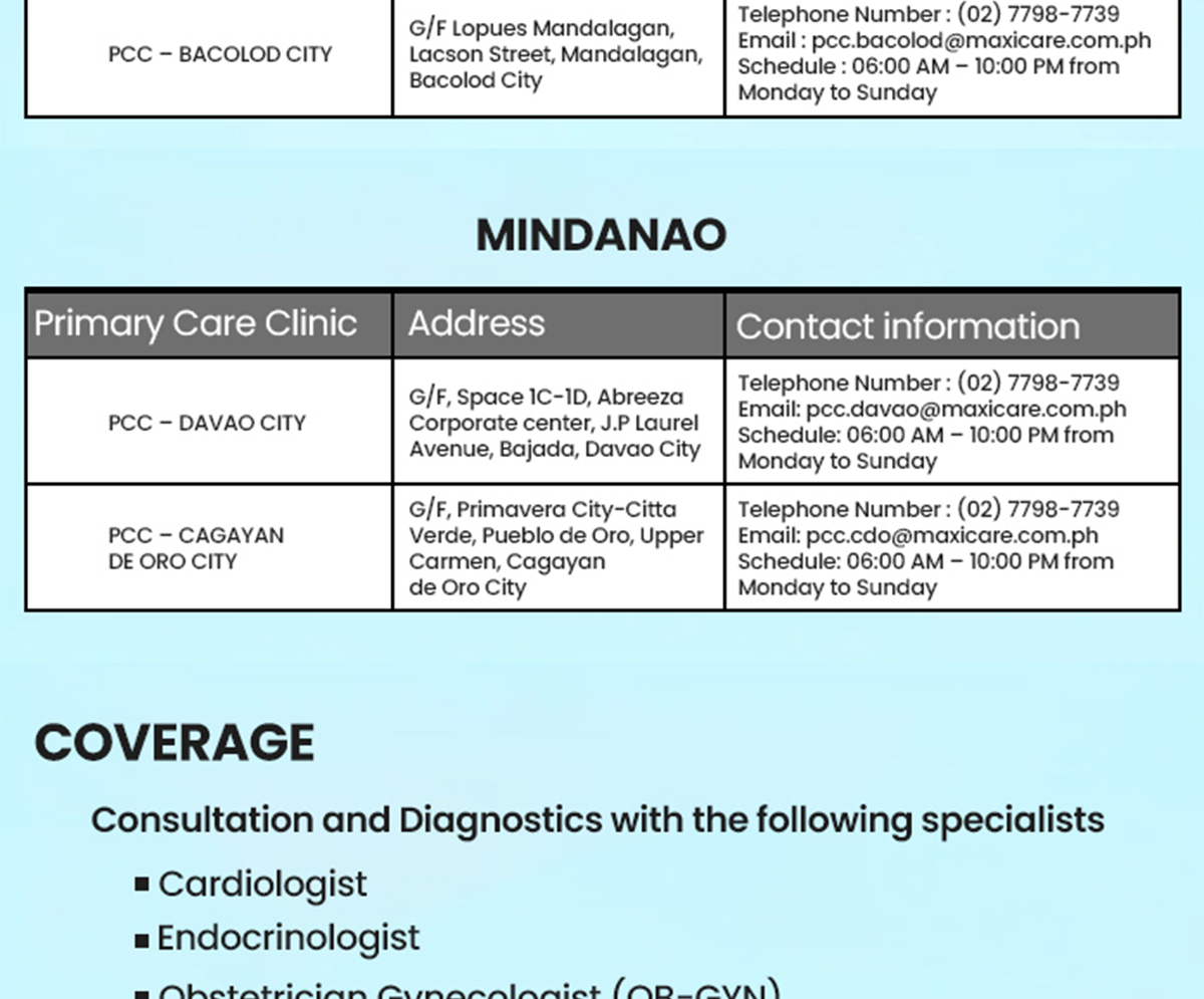 Maxicare PRIMA Gold Outpatient Prepaid Health Card HMO | Shopee Philippines
