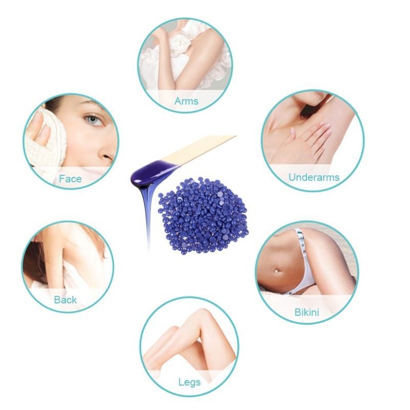 100g/300g Hard Wax Beans Pebble Wax Body Hair Removal | Shopee Philippines