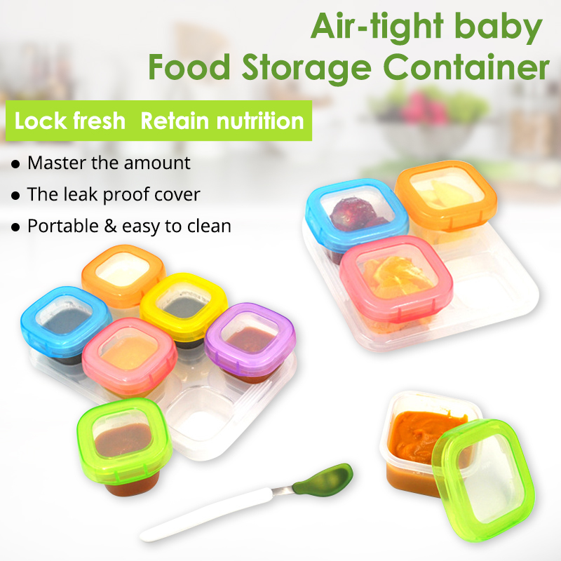 Baby Food Storage Container BPA Free Baby Food Freezer Storage ...