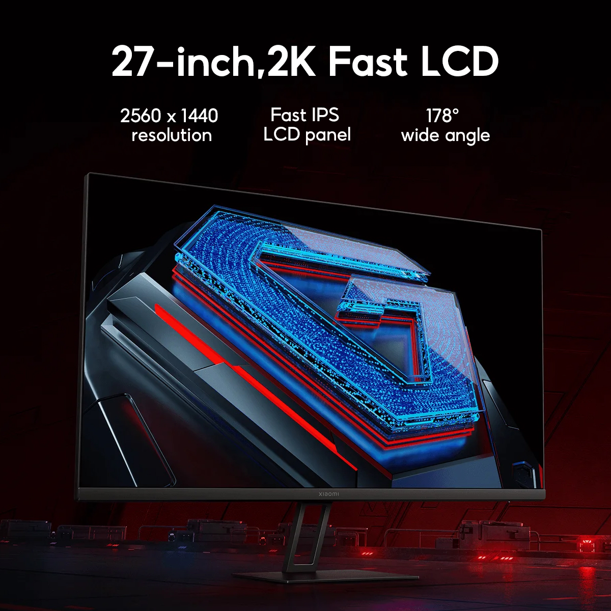 Xiaomi 2K Gaming Monitor G27Qi 27inch Fast LCD FreeSync 180Hz High Refresh Rate 1ms Response ...