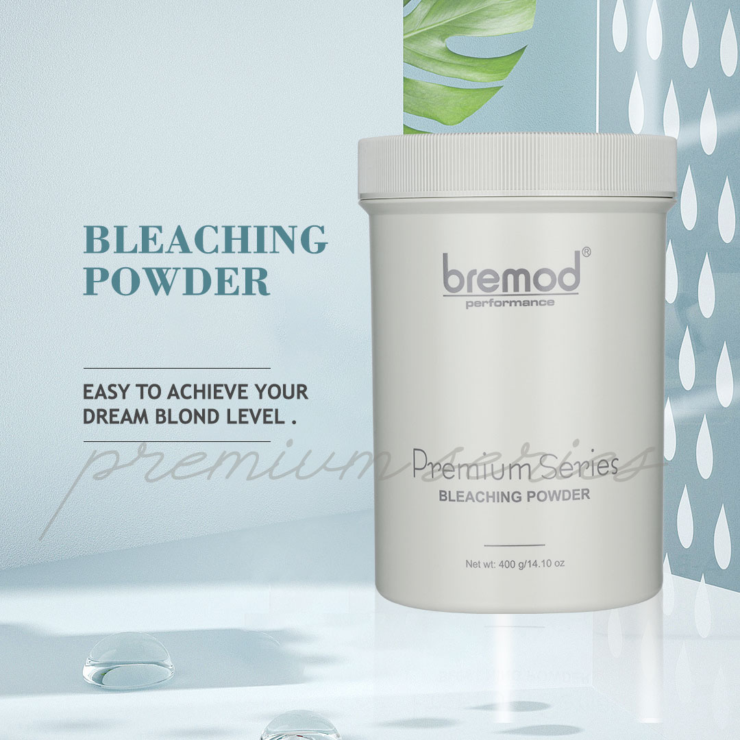 Bremod hair color Hair Bleaching Powder 400G+Oxidizer Cream 1000ml set ...