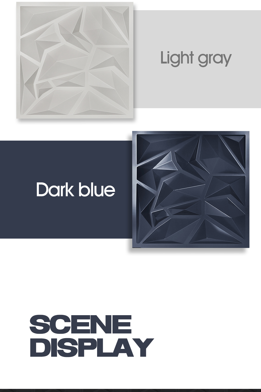 Pvc Wall Panel 3D Wallpaper Wall Design decor Home Living Room ...