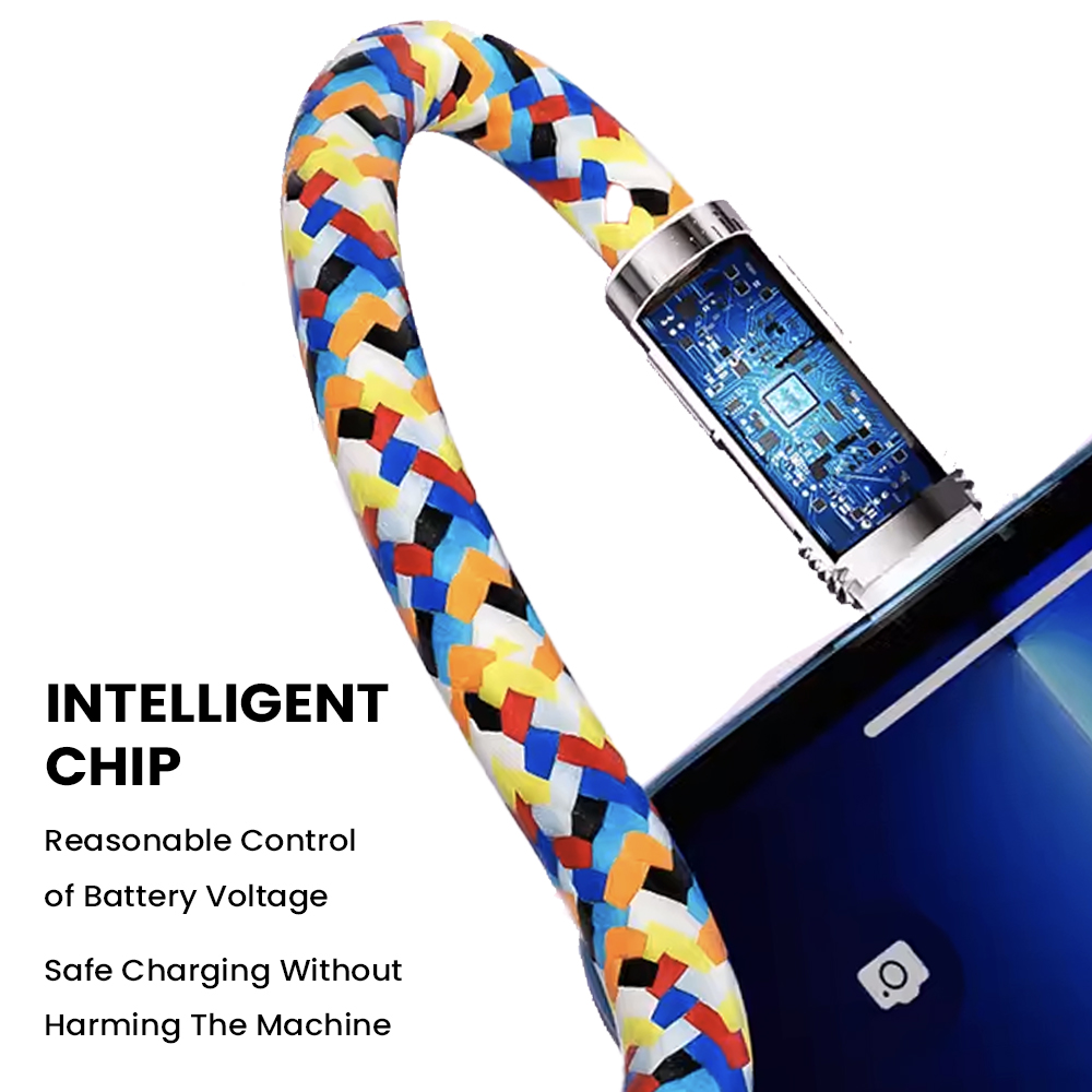 Orashare PWS03 Portable Phone Lanyard Charging Cable 2-in-1 Short Wrist ...