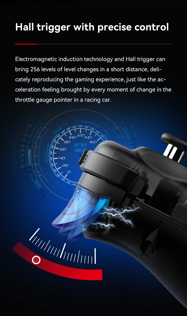 D8 Pro Bluetooth Multi-platform Support Wireless Gaming Controller with ...