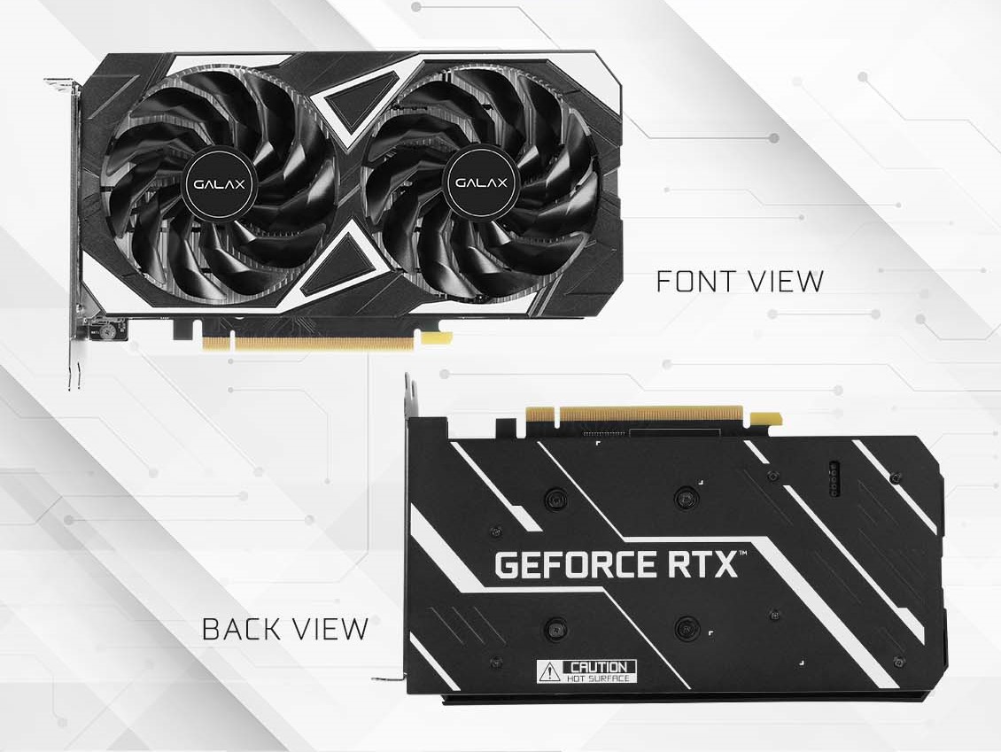 Itw | Galax RTX 3050 EX 6GB GDDR6 Geforce Graphic Card (35NRLDMD9OEX ...