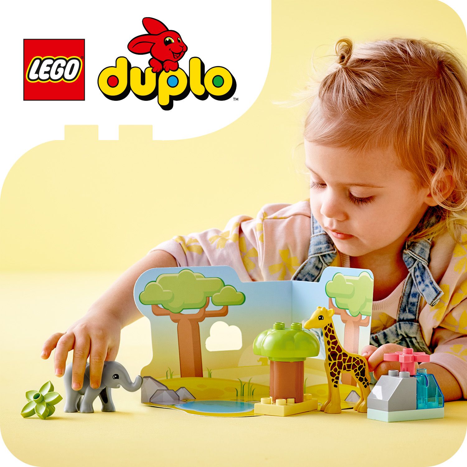 LEGO® DUPLO 10971 Wild Animals of Africa, Age 2+, Building Blocks, 2022 ...