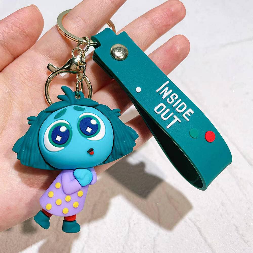 TOPSHOP 1pc Inside Out Keychain, Cartoon Keychain Disney and Pixar ...