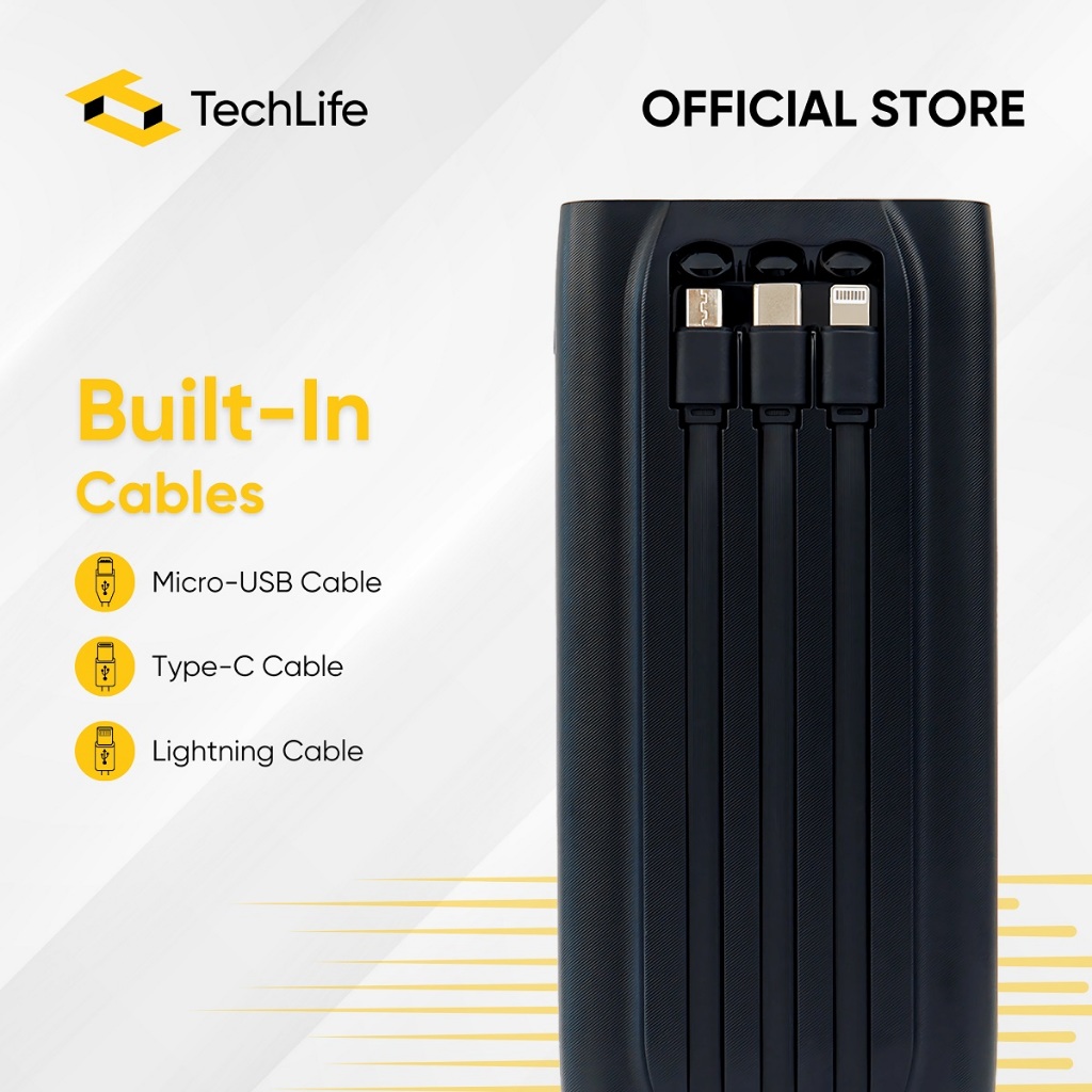 TechLife Power Bank 2 10,000mAh | Shopee Philippines
