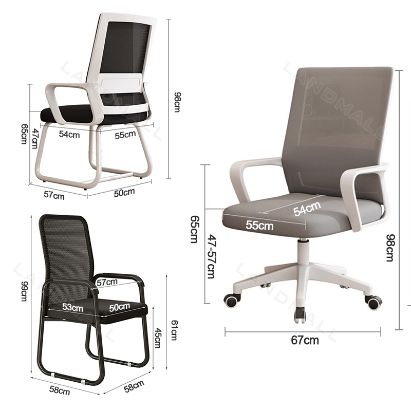Office Chair Ergonomic Computer Mesh Chair COD Comfortable Study Chair ...
