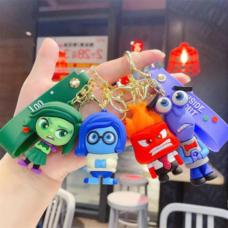 1PC Emotion Role Inside Out Keychain Set, Inside Out 2 Keyring ...