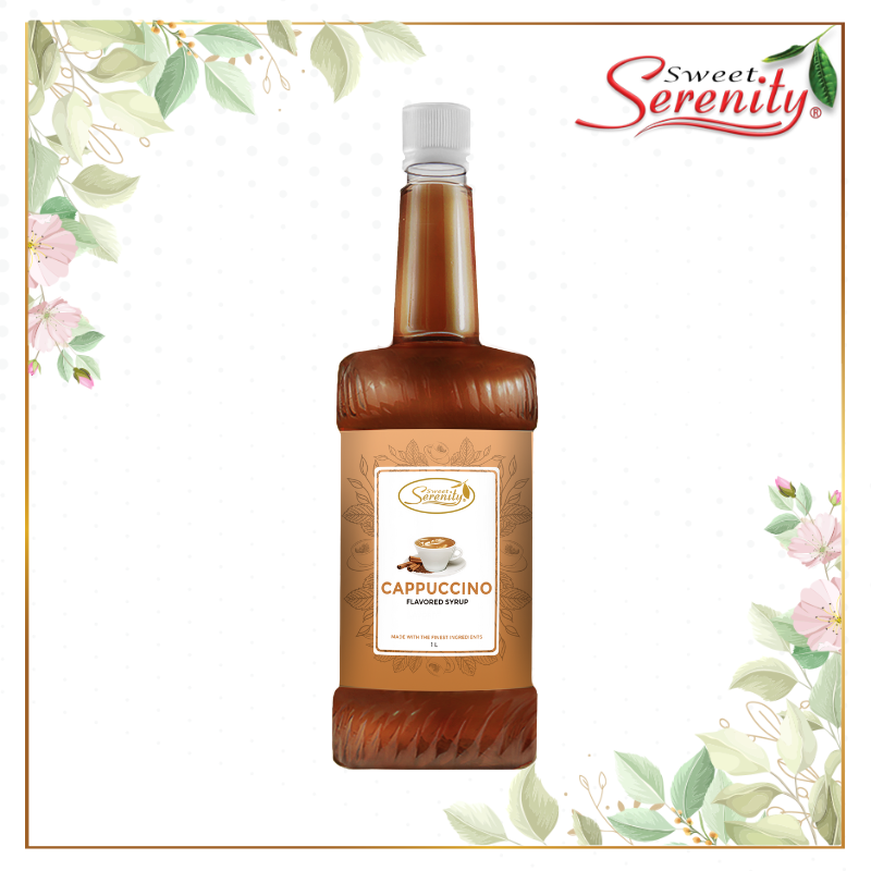 Sweet Serenity Cappuccino Flavored Syrup - Coffee base | Shopee Philippines