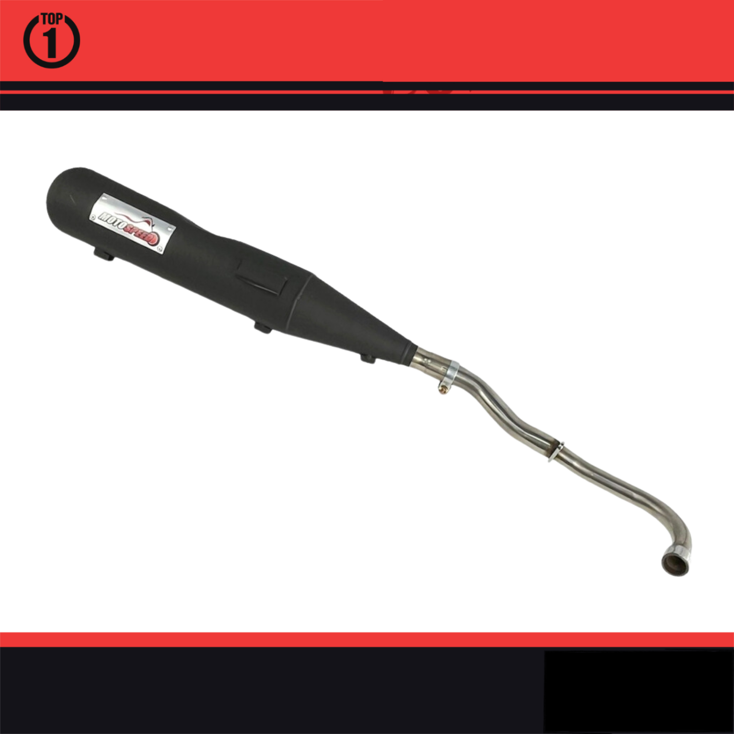 Top1 PH Muffler Pipe for Wave 100 / SYM / SMASH / Raider J 1 SET ...