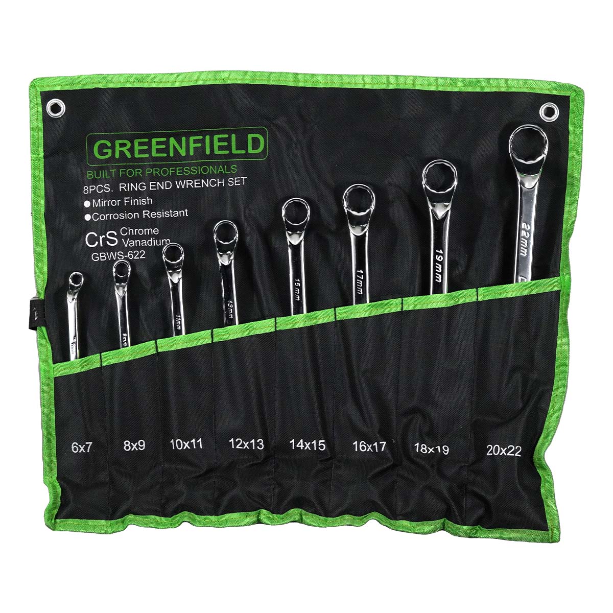 Greenfield Box End Wrench Set 8 Pcs. - Hand Tools | Shopee Philippines