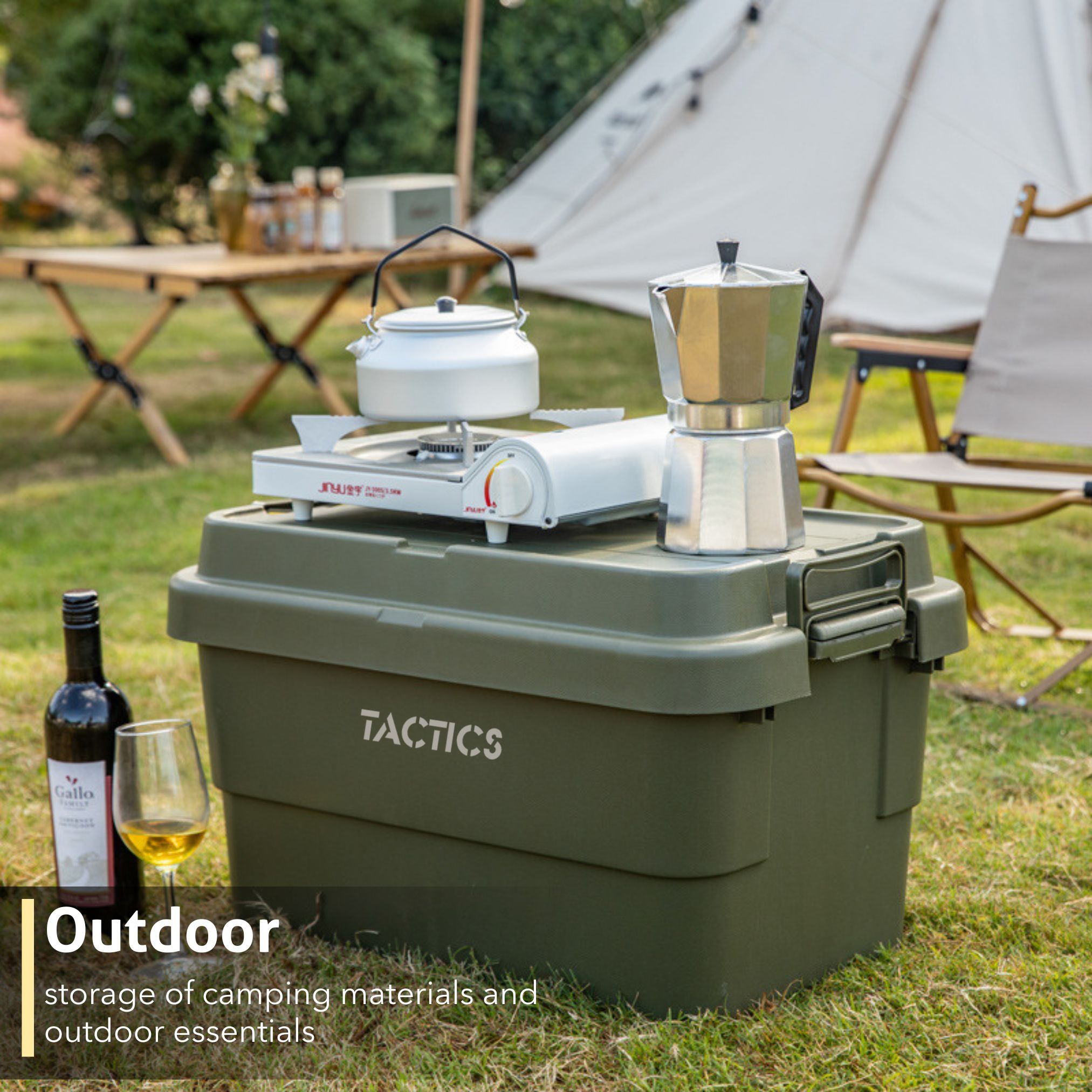 Tactics Rockbox Desktop Storage Box Travel (50L/65L) Collection ...