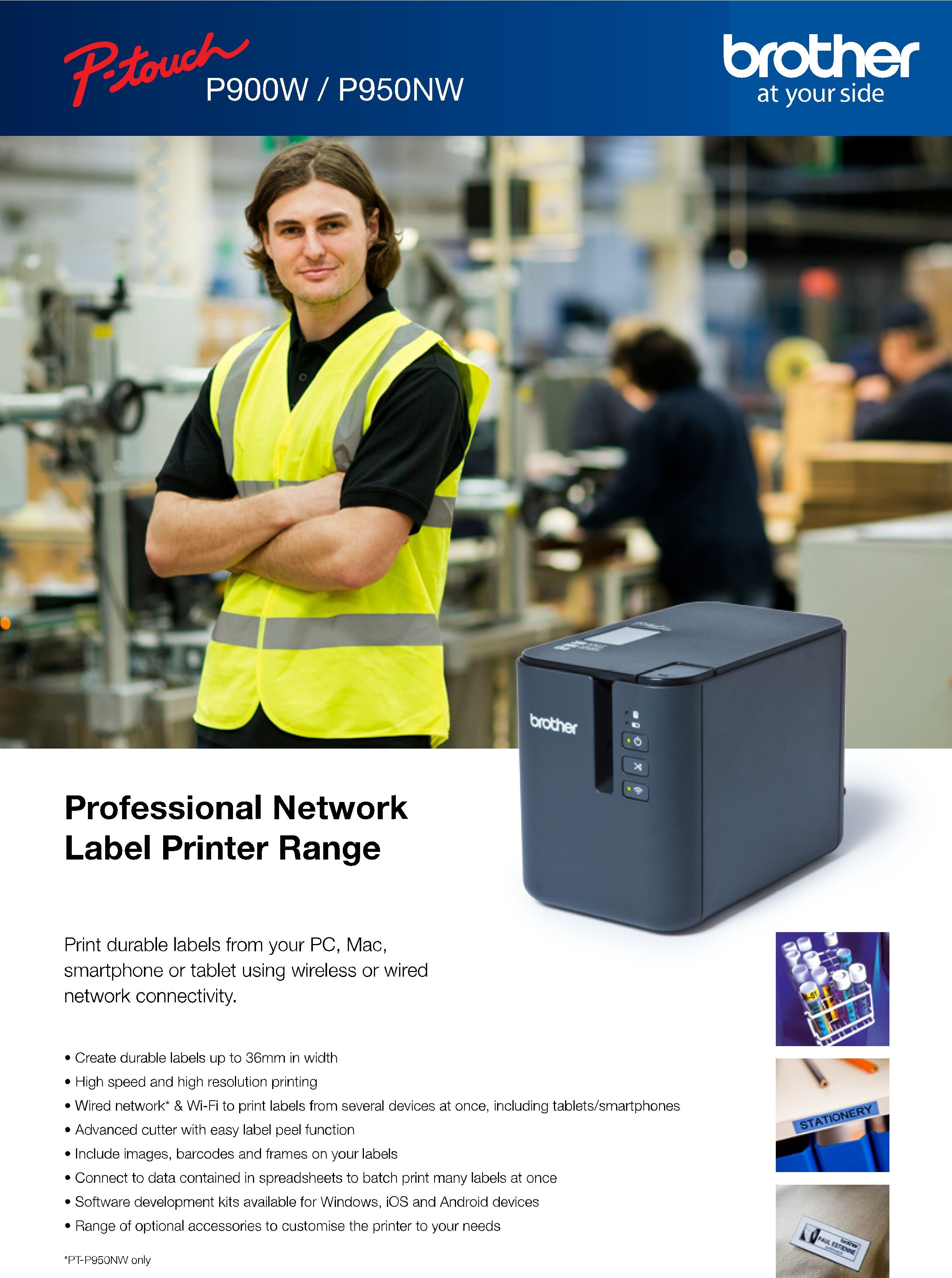 Brother PT-P950NW Label Printer P950 P950NW | Shopee Philippines