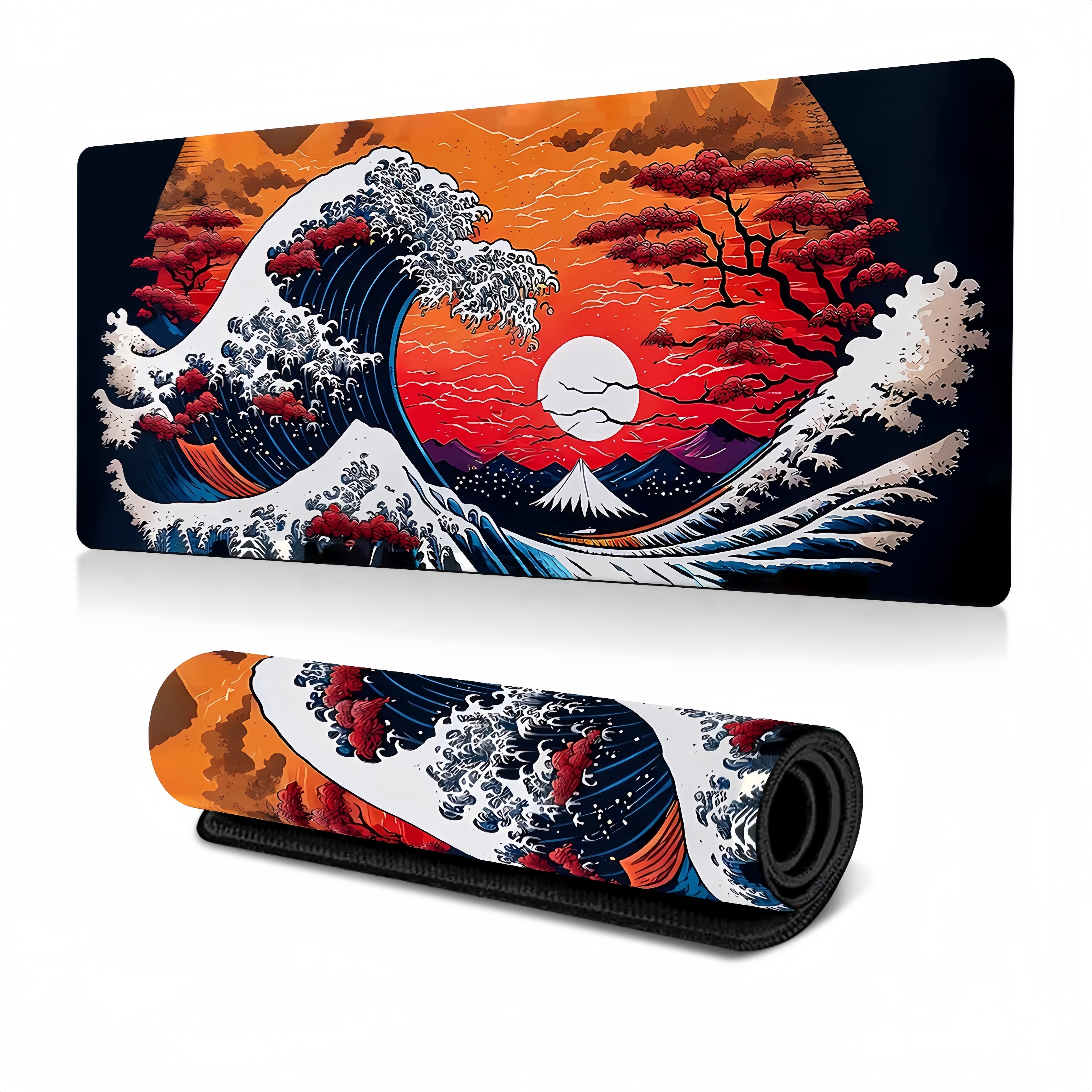Zeus Large Mouse Pad Office Gaming Table Mat Non-Slip Base Washable ...