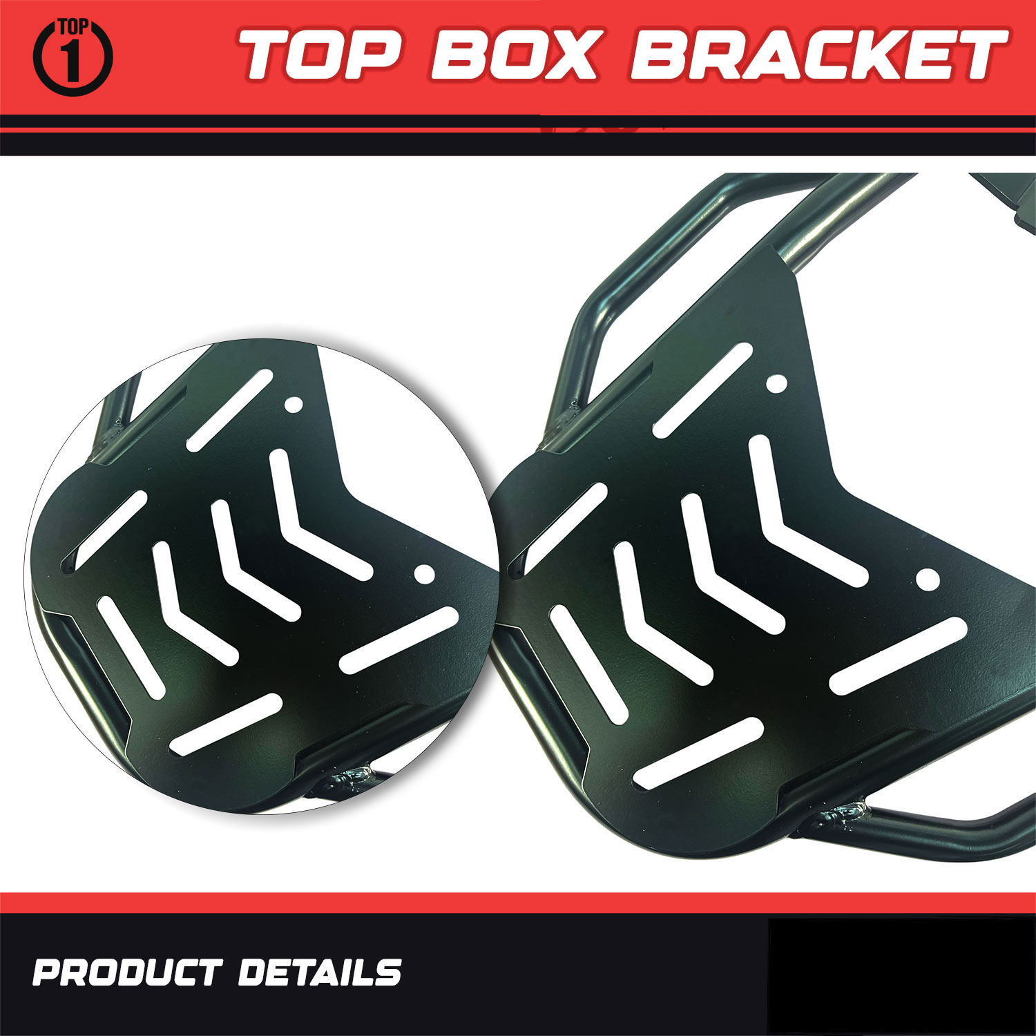 Evan Business Durable Topbox Bracket w/ Bolts and Nuts For Yamaha ...