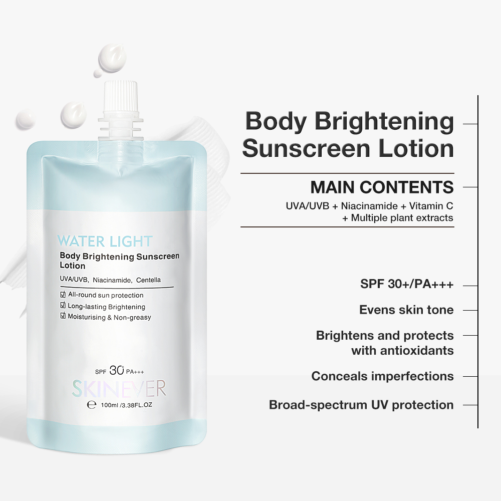 （BUY 1 TAKE 1）SKINEVER Water Light Body brightening Sunscreen Lotion ...