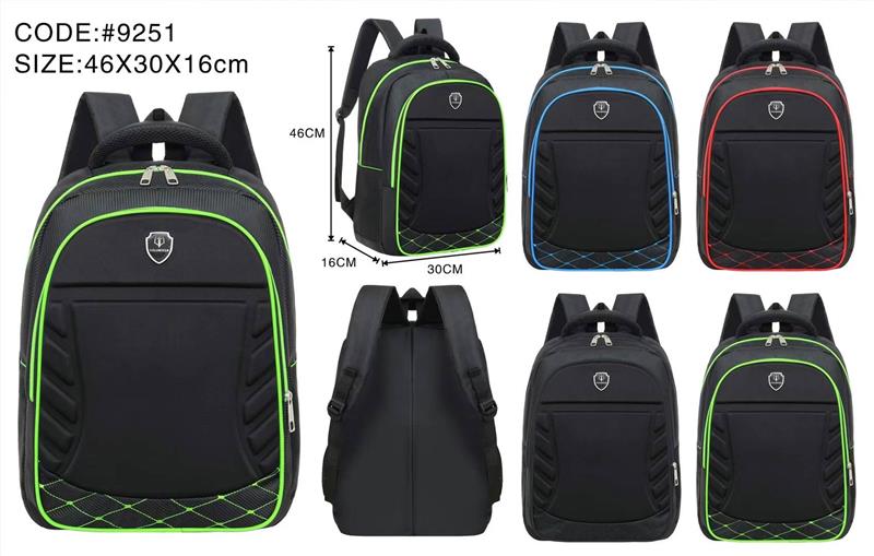 VOLUNTEER School Bag Men's Business Bag Large Capacity Backpack For Men ...