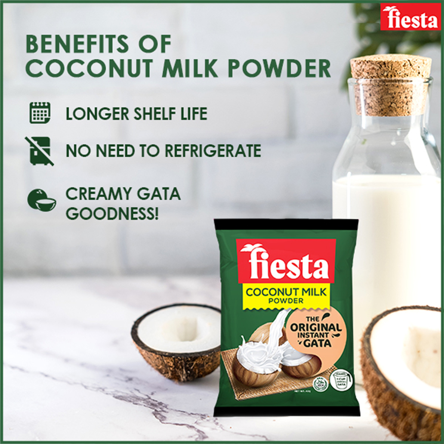 Fiesta Coconut Milk Powder 40g | Pack of 100 | Original Gata Powder ...