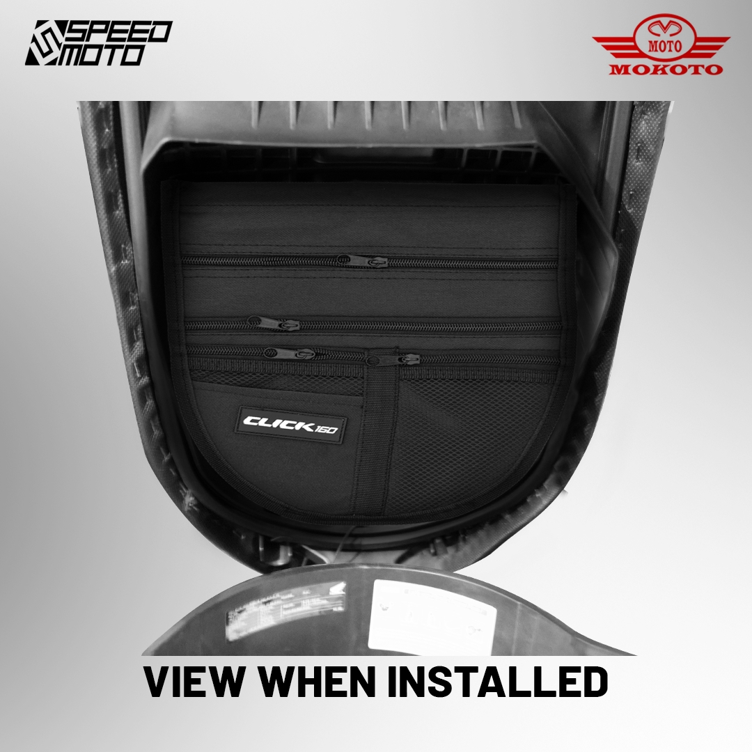 MOKOTO HONDA CLICK 160 7 POCKETS UNDER SEAT ORGANIZER FOR HONDA CLICK ...