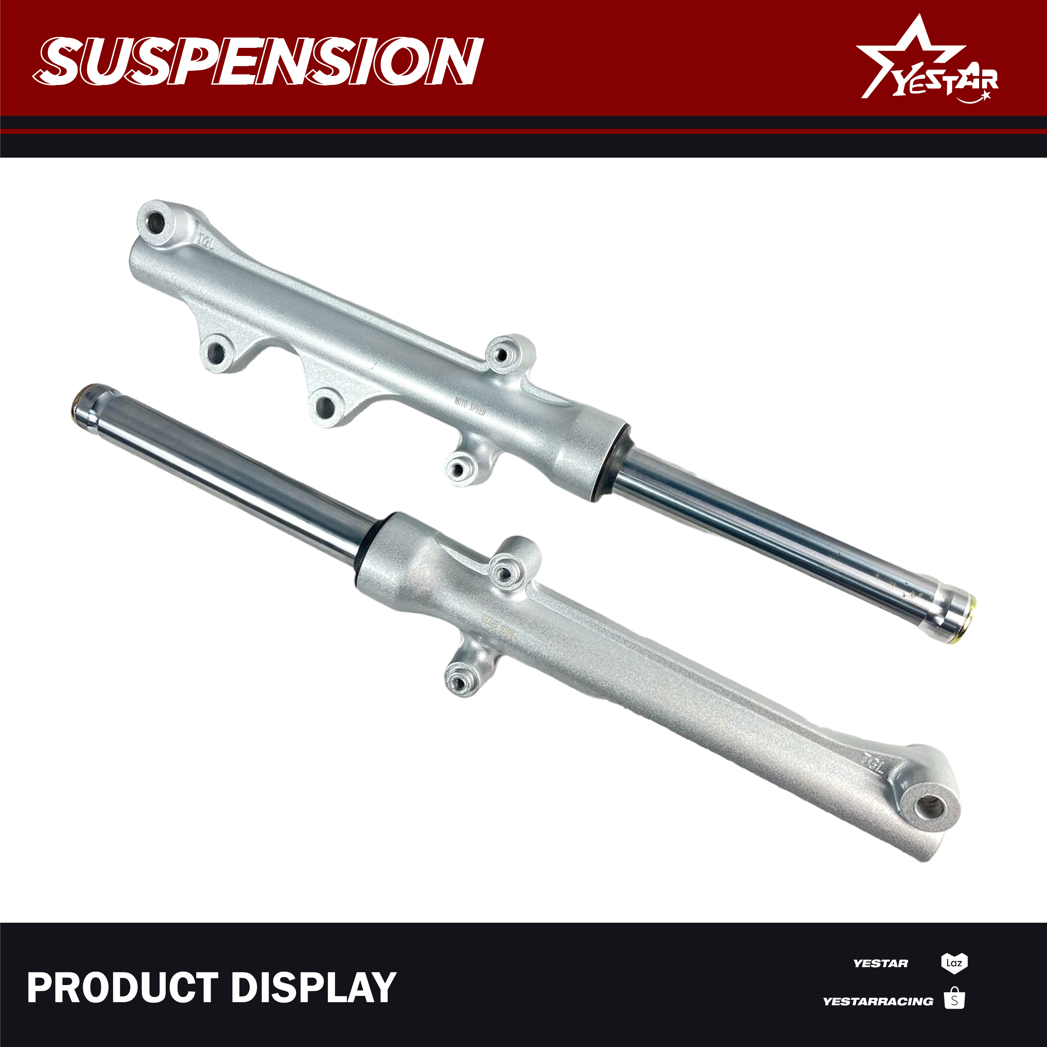yestarph Front shock absorber for YAMAHA SNIPER 150 / SNIPER 155 ...