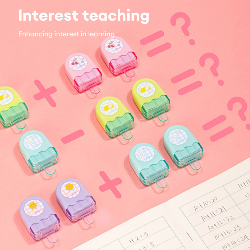 Deli 71122 Eraser For Kids School Supplies (Random color) (1Block ...