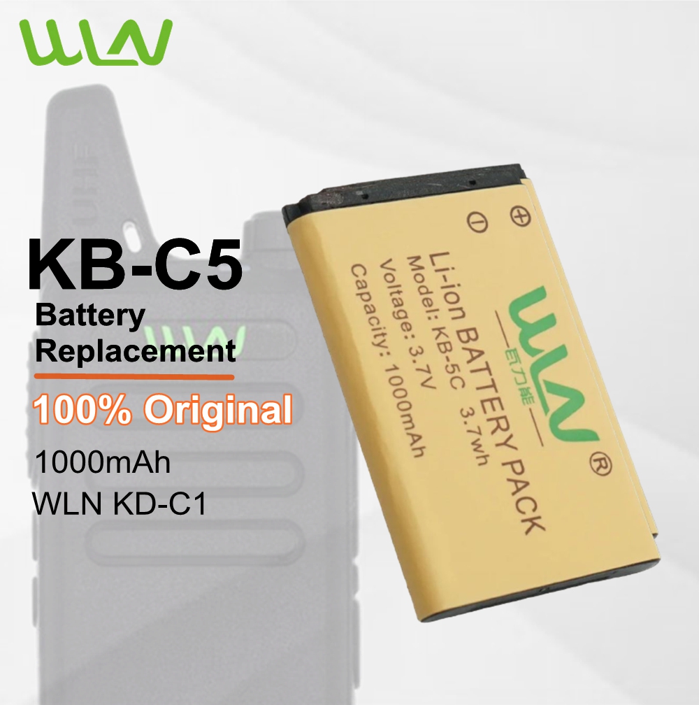 Original WLN Walkie Talkie Battery for KD-C1, KD-C1 PLUS KD-C51 and KD ...