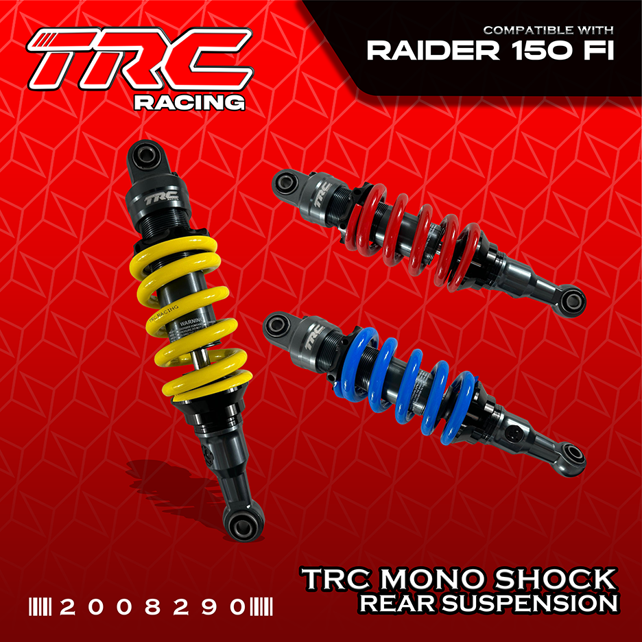 TRC Racing CNC 290mm Shock Suspension For Raider 150 and Other Sports ...