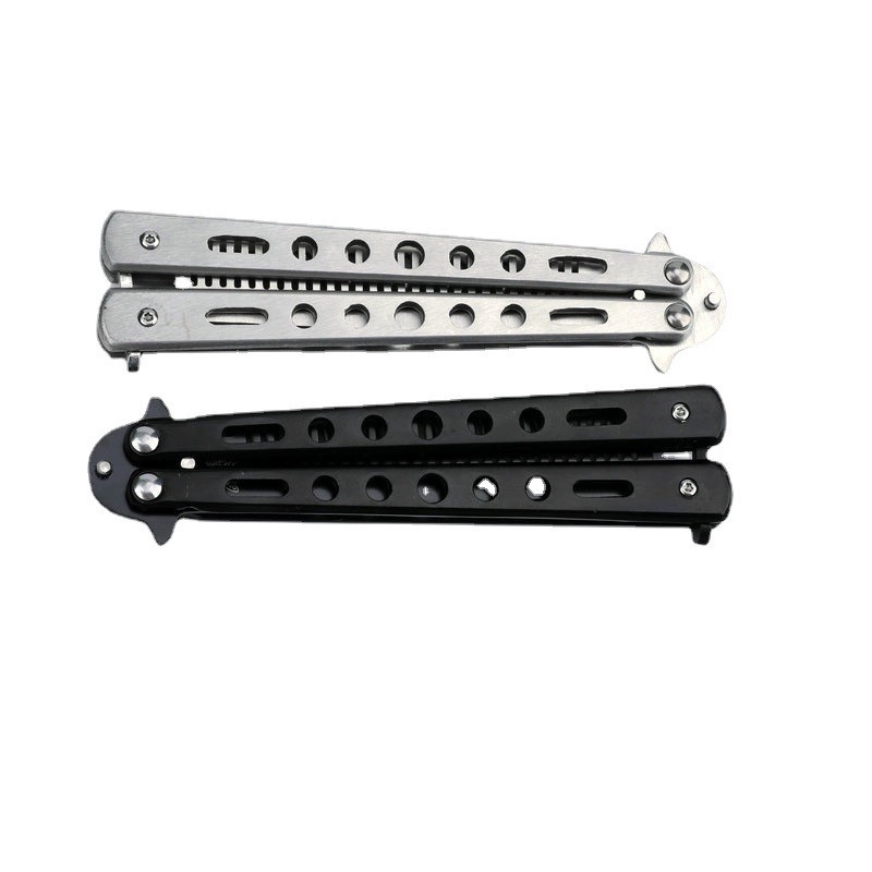 Butterfly Hair Comb Practice Combs Foldable Stainless Steel Trainer ...