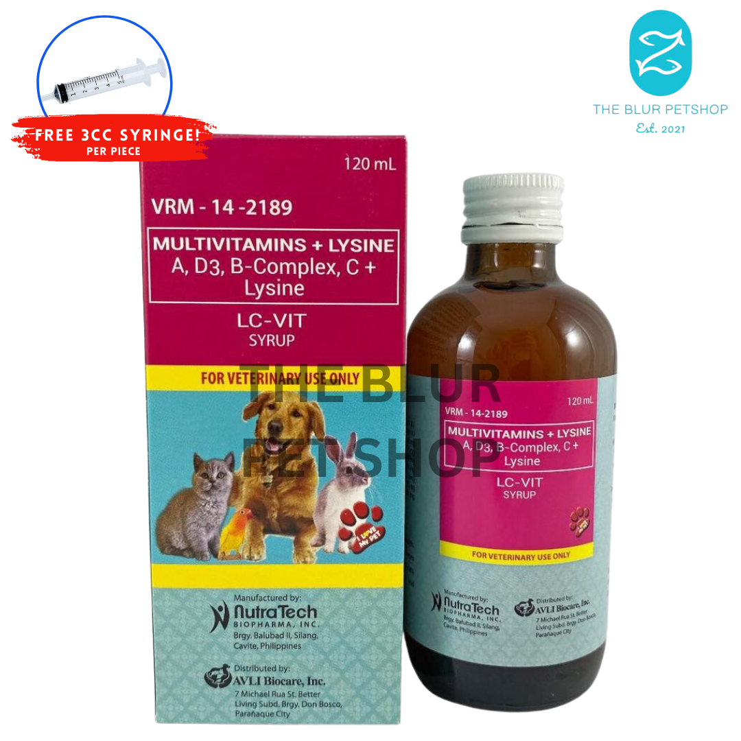 60ml 120ml Free 3cc Syringe LC Vit Multivitamins Syrup Vitamins ...