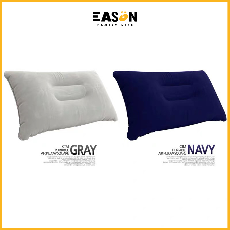 PVC Inflatable Pillow Neck Pillow Outdoor Travel Camping Pillow ...