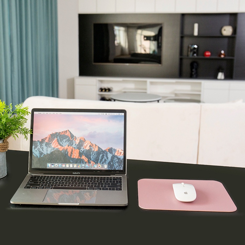 【COD】Double-Sided Mouse Pad Waterproof PU Gaming Mouse Pad Leather ...