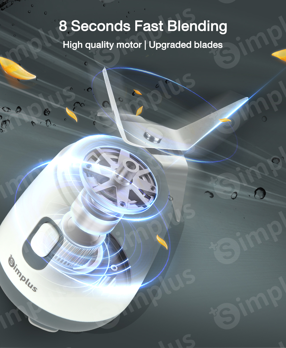 Simplus Blender Food Processor Juice Blender for Fruit and Vegetables ...