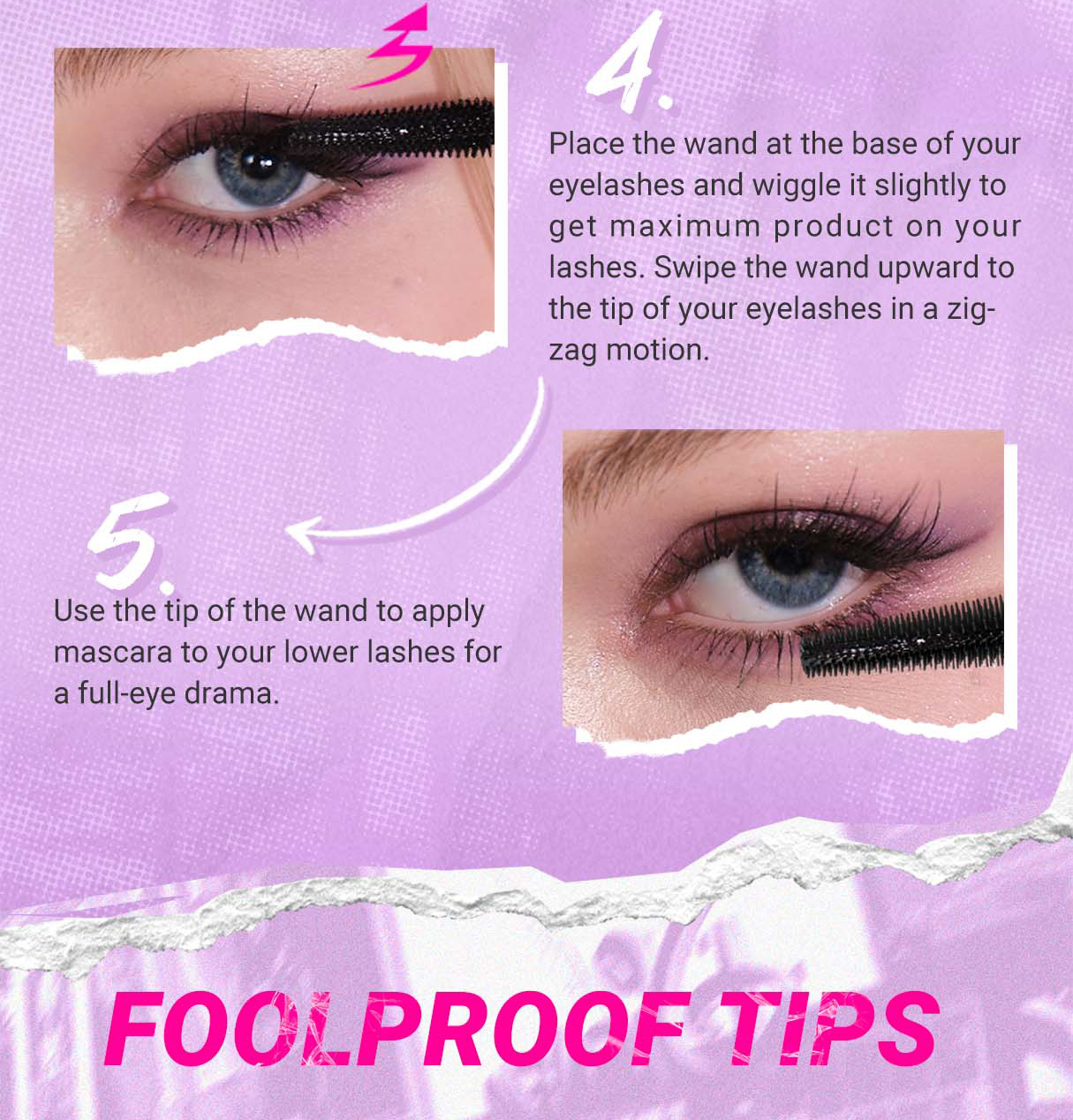 DAZZLE ME Lock and Pop Mascara | Waterproof Smudge Proof Long Lasting ...