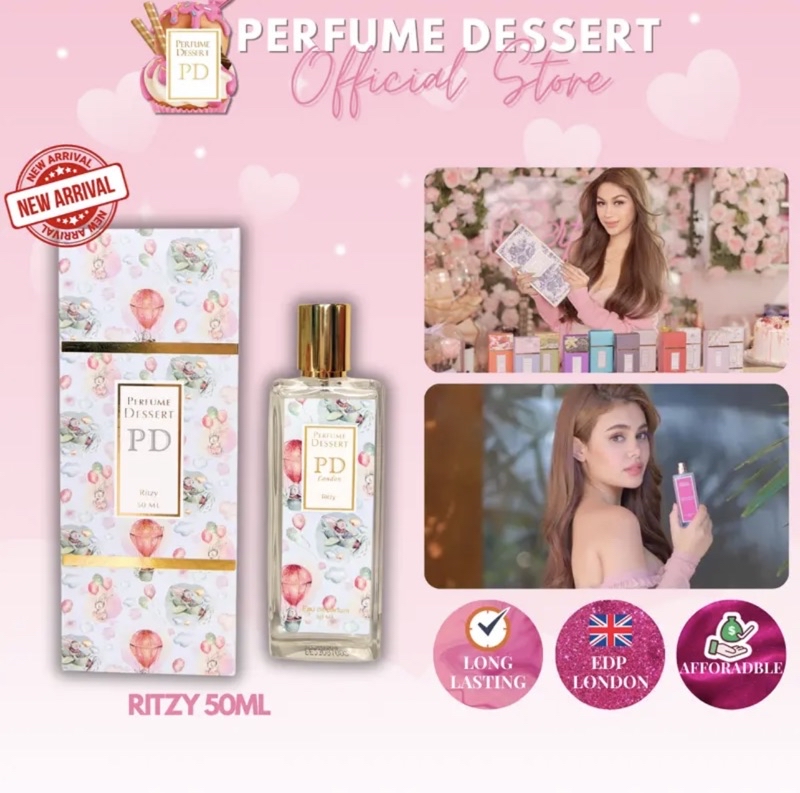OFFICIAL STORE Original Perfume Dessert London Ritzy 50ml for Women ...