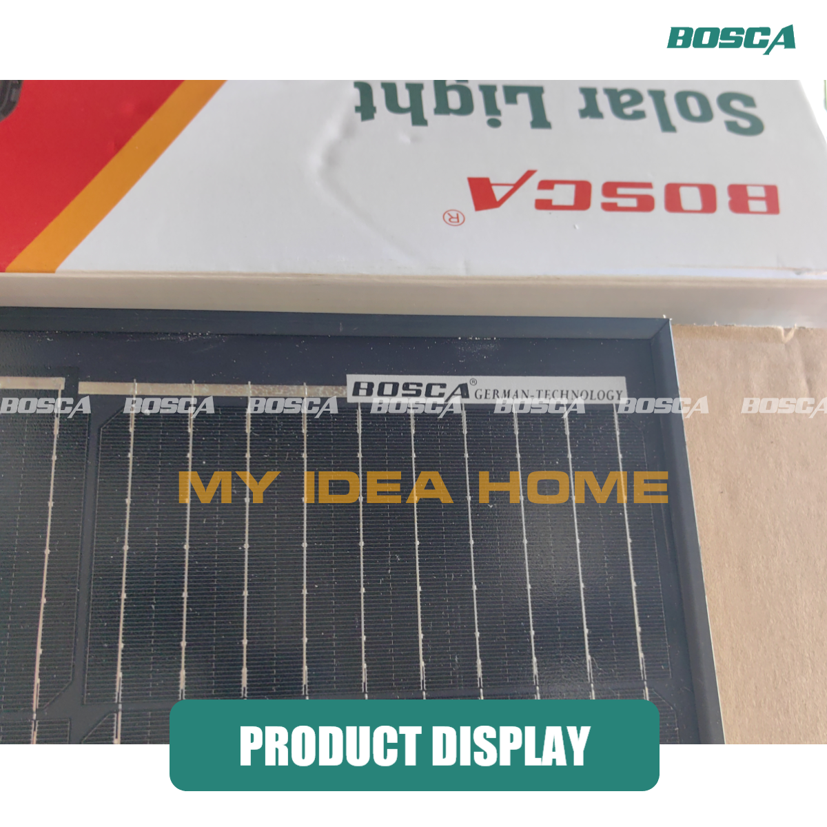 BOSCA 5 Year Warranty Monocrystalline Solar Panel MONO 330W 12V Solar ...