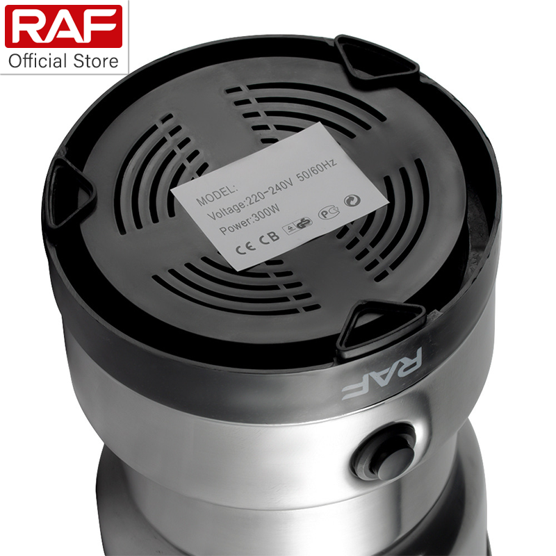 RAF Coffee Grinder Electric Coffee Grinder Stainless Steel Portable ...