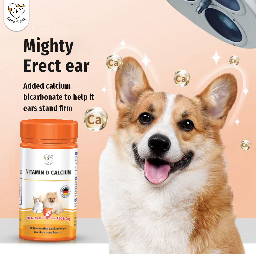 CASSIEL PET Multivitamin Supplement Vitamins Probiotics Calcium For ...