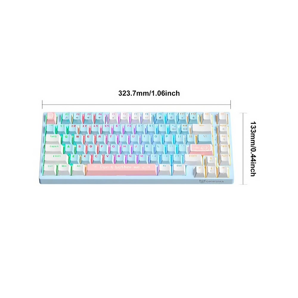 EasyPC| Onikuma G52 82 Keys Mechanical Keyboard| SPACE and DONT BOTHER ...