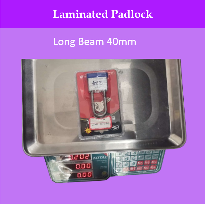 Mago Laminated Padlock Lock Door Lock Gate Lock 30mm -65mm | Shopee ...